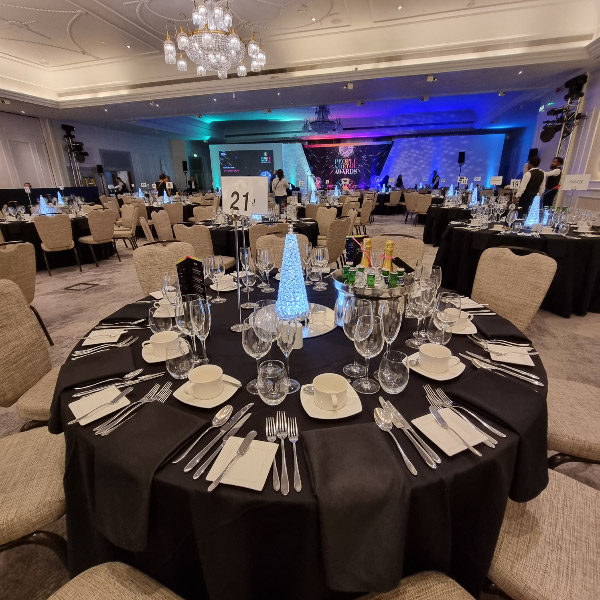 Low Style Table Centrepieces - Party Centrepieces to hire